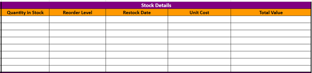 How to Create a Free Barcode Inventory System in Excel | Fulfyld