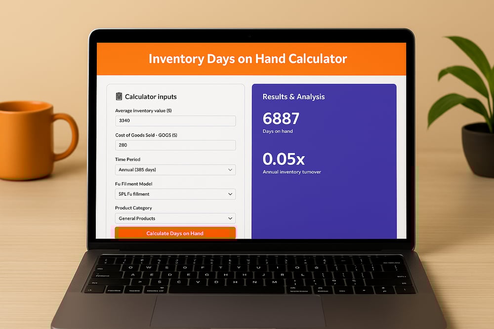 Inventory Days on Hand Calculator: Free DOH Tool | Fulfyld